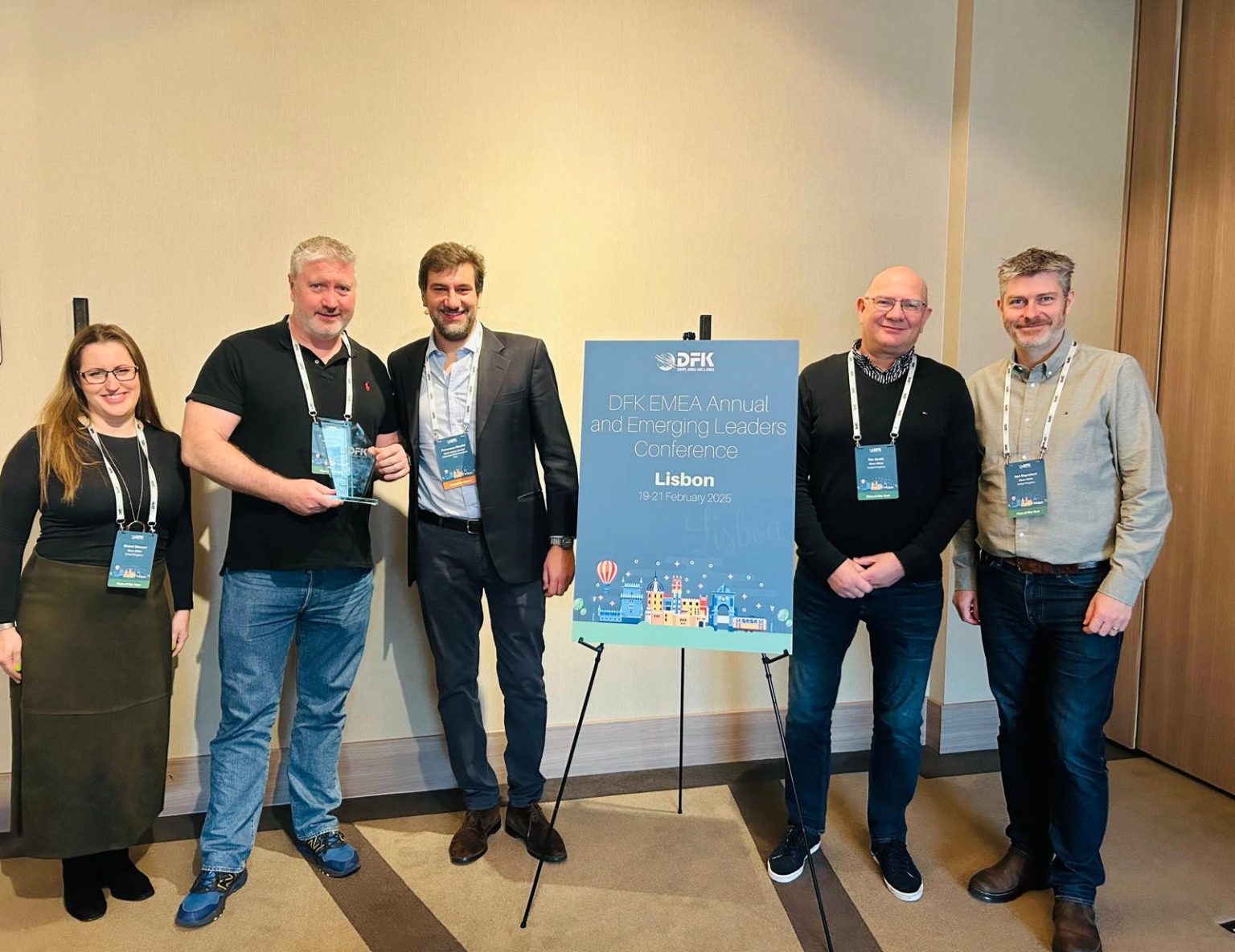 Shaw Gibbs celebrated as DFK EMEA Firm of the Year at Lisbon conference ...